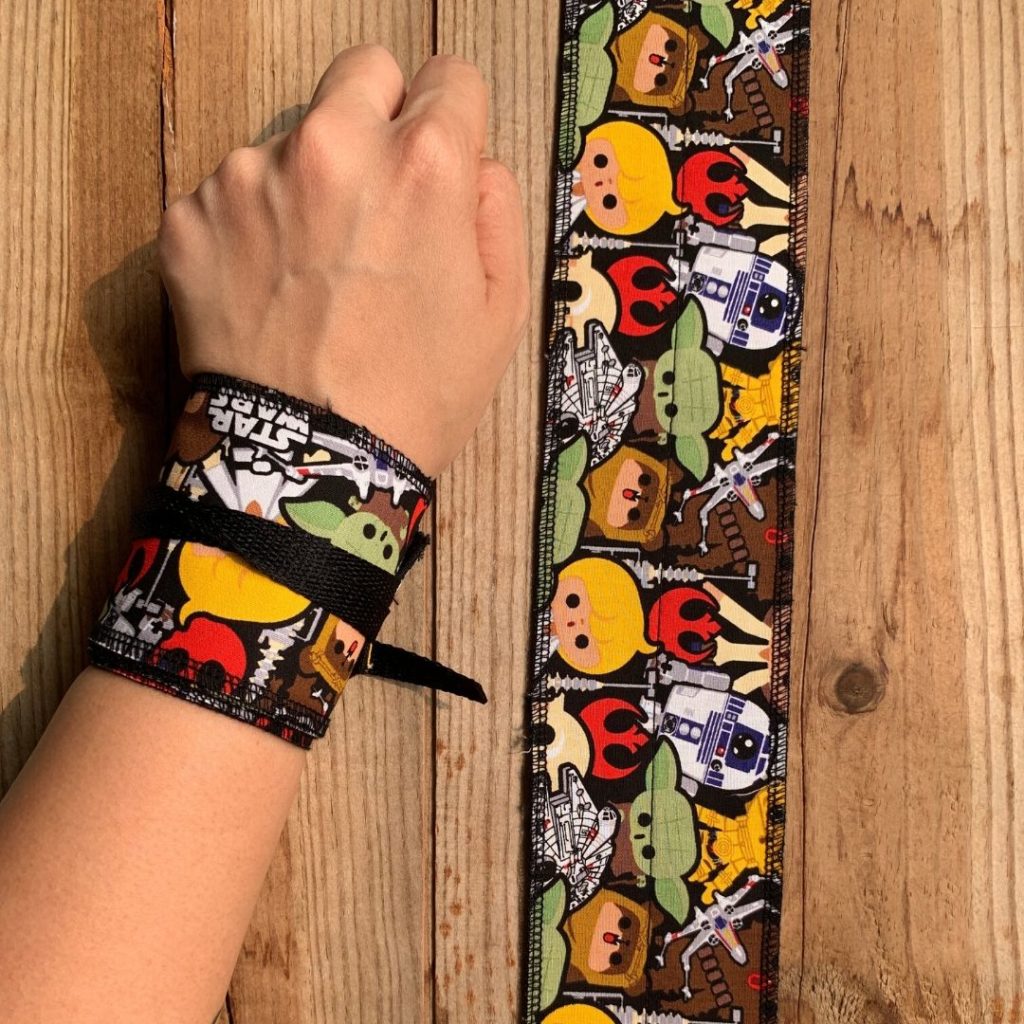 Star Wars Heroes Emoji Wrist Wraps by Pop Your Hips - ArmourUP Asia