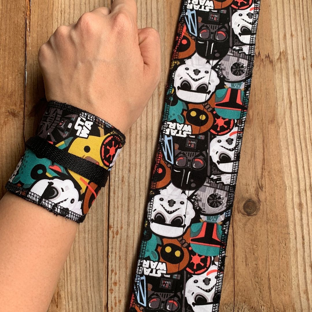 Star Wars Villains Emoji Wrist Wraps by Pop Your Hips - ArmourUP Asia